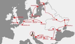 Let 3’s golden tractor leaves for Liverpool! – ESCBubble